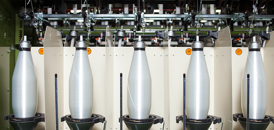 Industrial Yarn and Thread Twisting Process